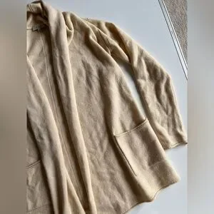 Aritzia | Sweaters | Aritzia Babaton Cashmere Cream Openfront Pocket ...